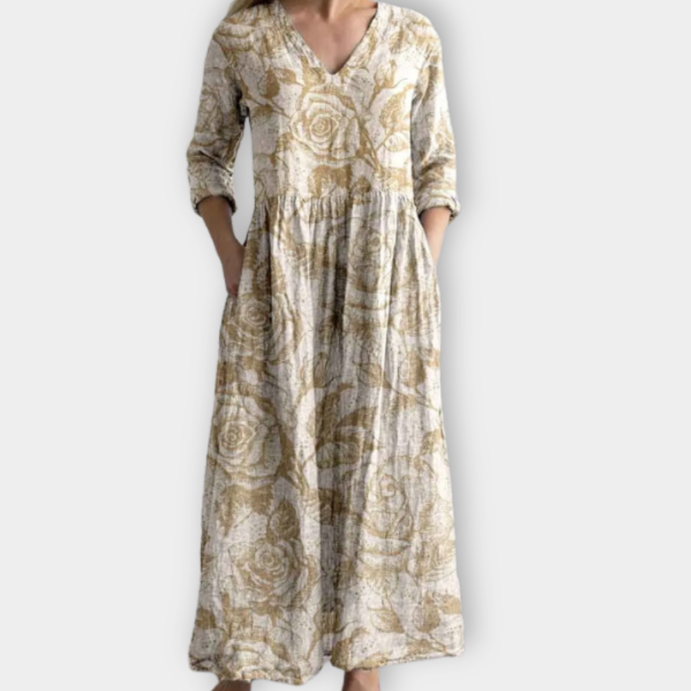 Unda | Boho Maxi Dress Made of Soft Premium Fabric – Sinclair Toronto