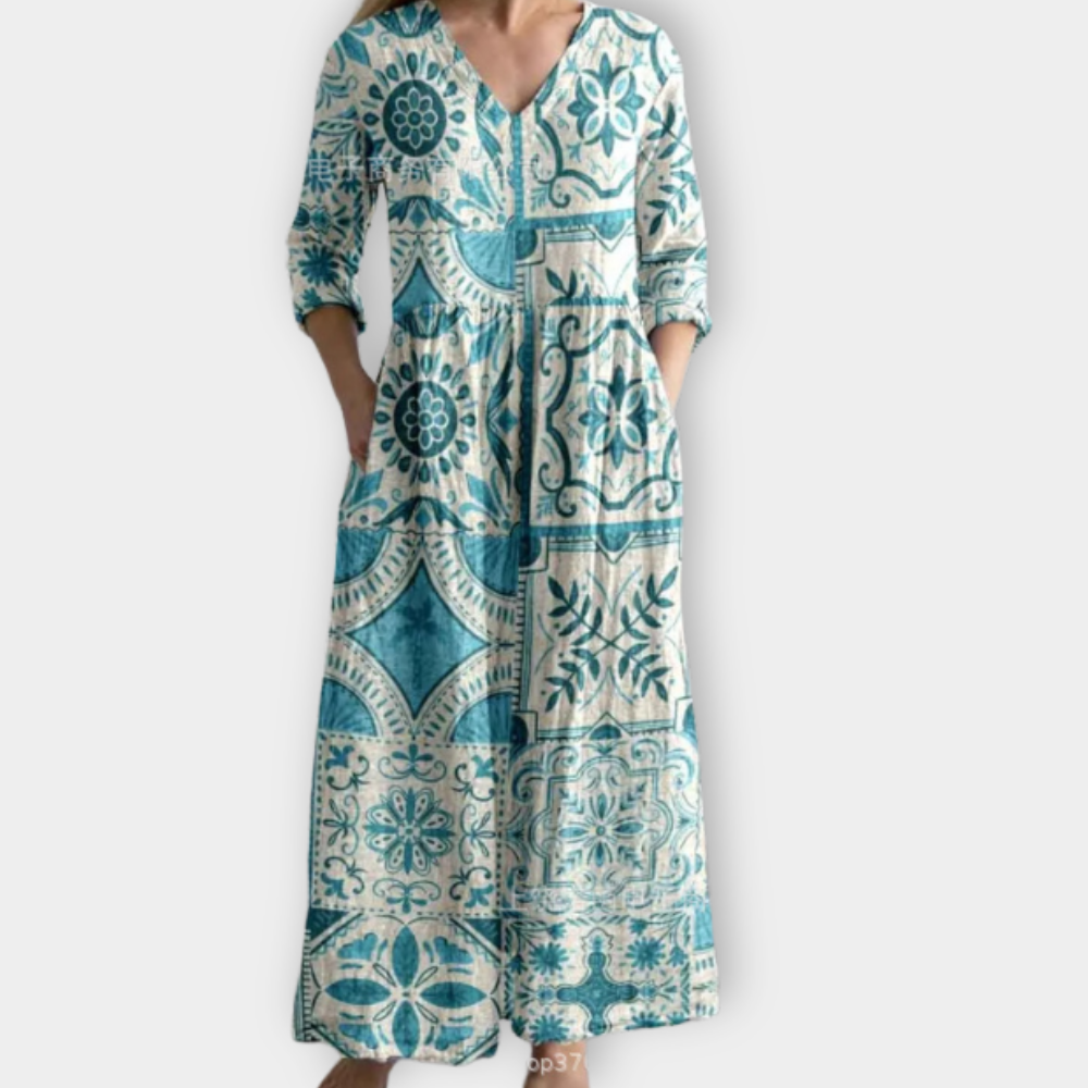 Xaviera | Boho Maxi Dress Made of Soft Premium Fabric – Sinclair Toronto