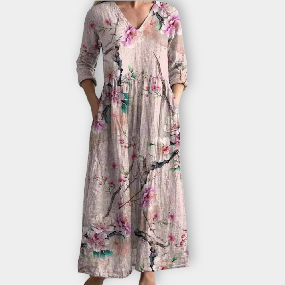 Radegunda | Boho Maxi Dress Made of Soft Premium Fabric – Sinclair Toronto