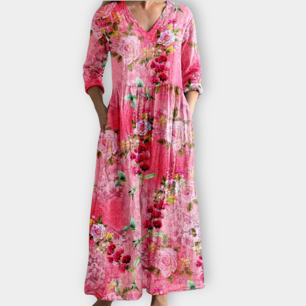 Ysora | Boho Maxi Dress Made of Soft Premium Fabric – Sinclair Toronto