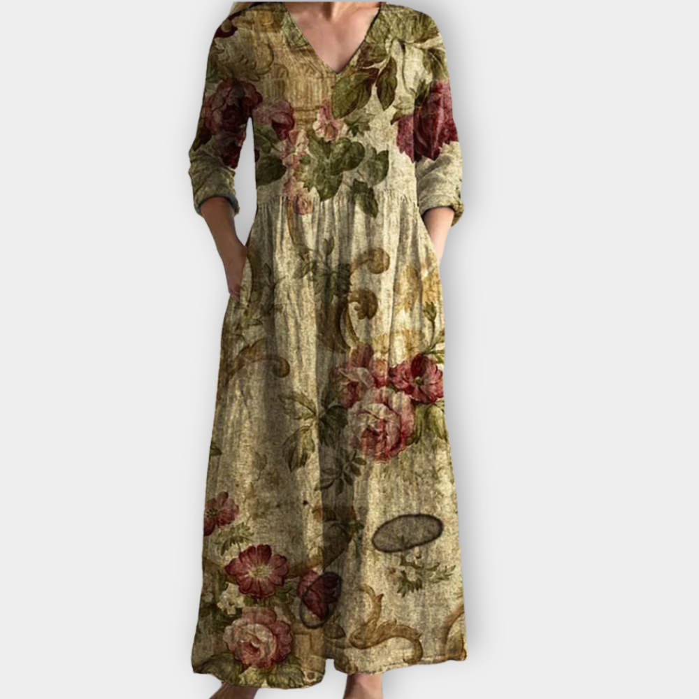 Quassia | Boho Maxi Dress Made of Soft Premium Fabric – Sinclair Toronto