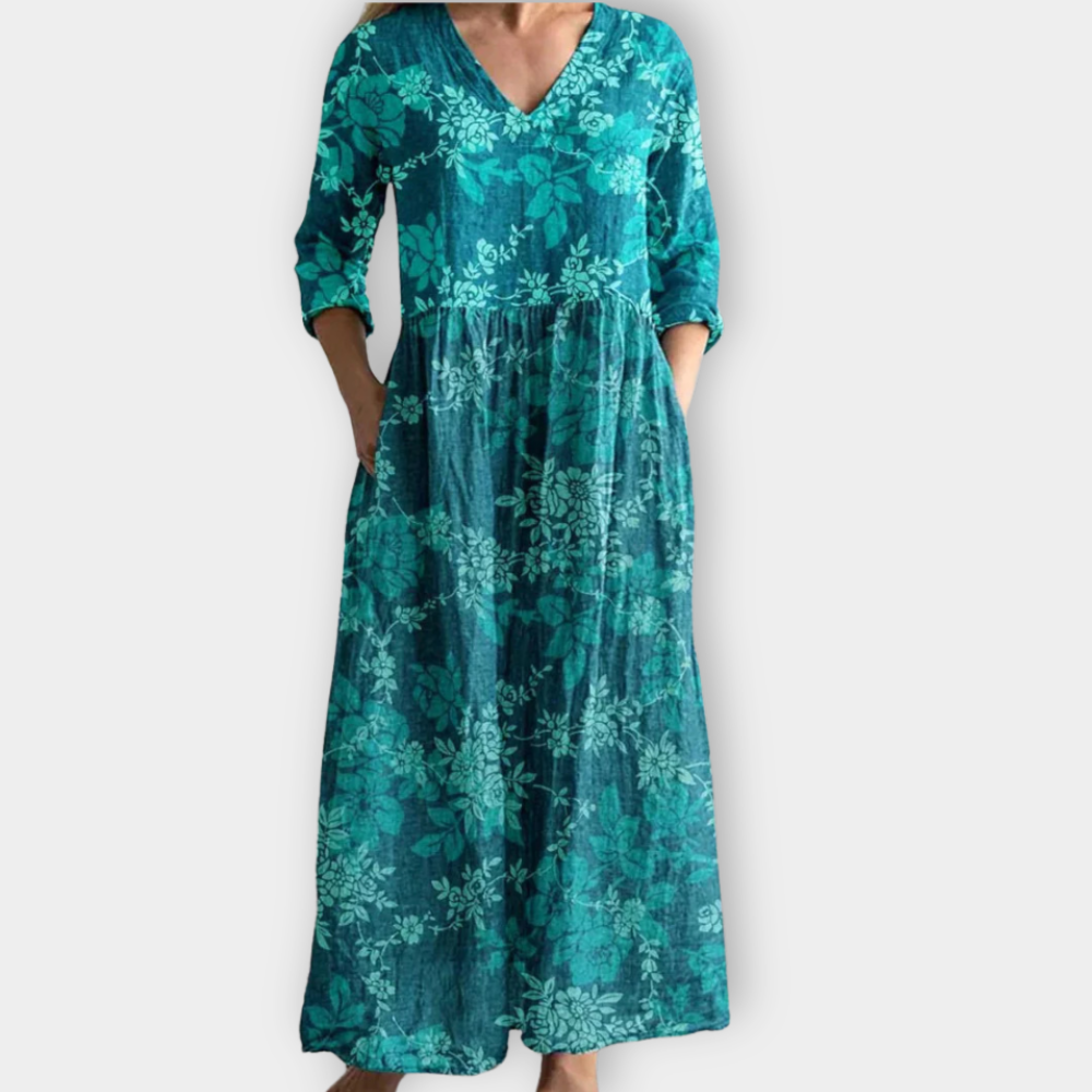 Geertruida | Boho Maxi Dress Made of Soft Premium Fabric – Sinclair Toronto