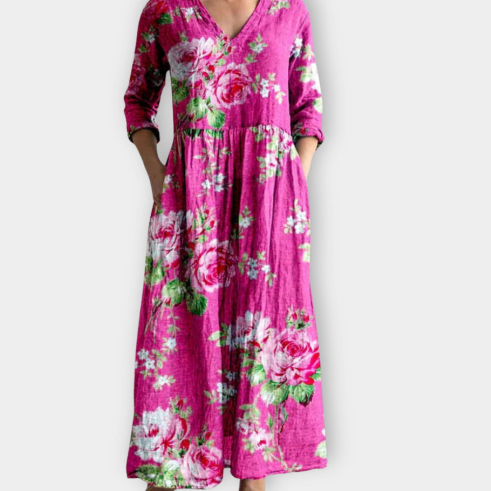 Almara | Boho Maxi Dress Made of Soft Premium Fabric – Sinclair Toronto