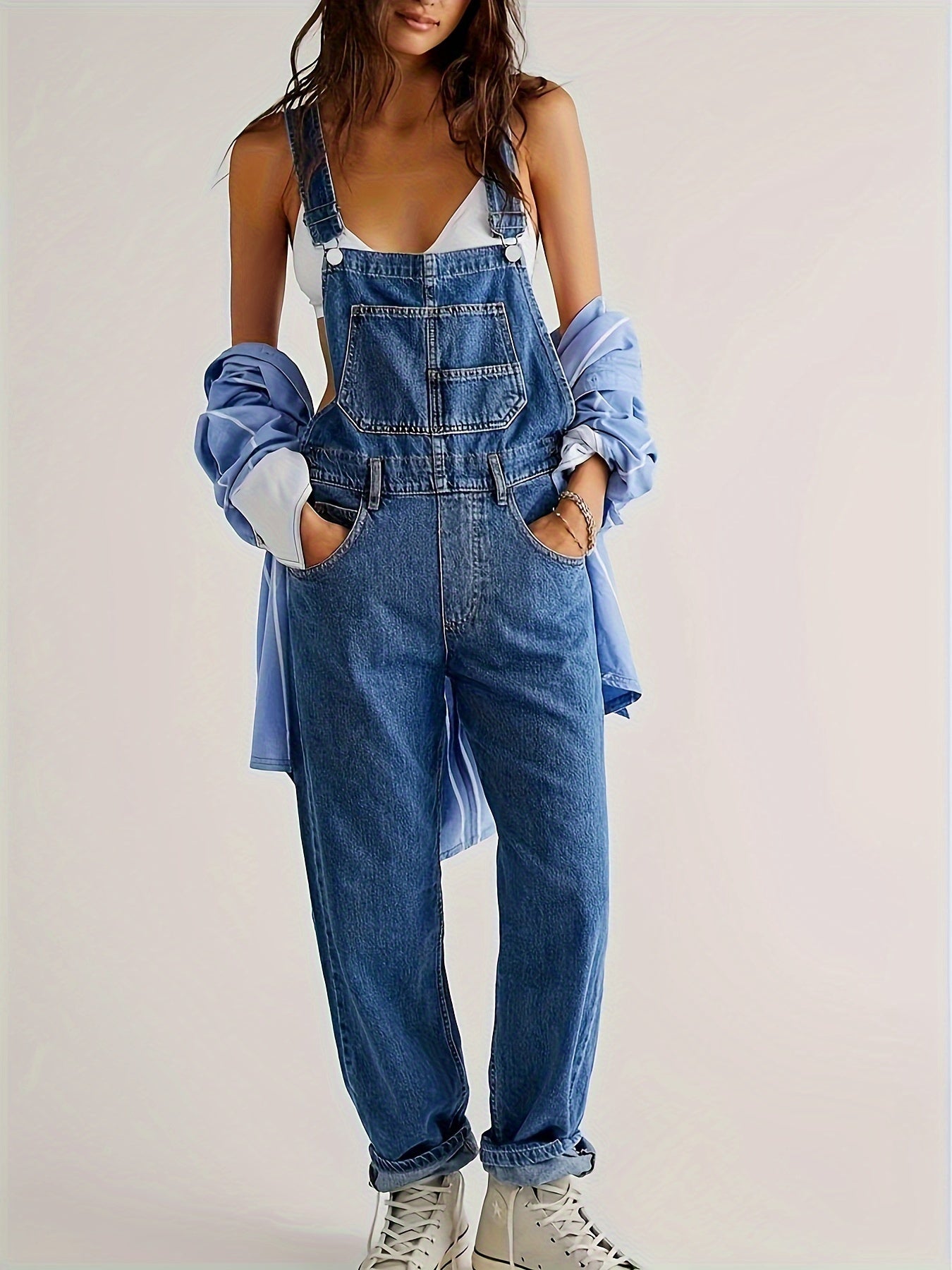 Wendy™ - Trendy Denim Overalls – Sinclair Toronto